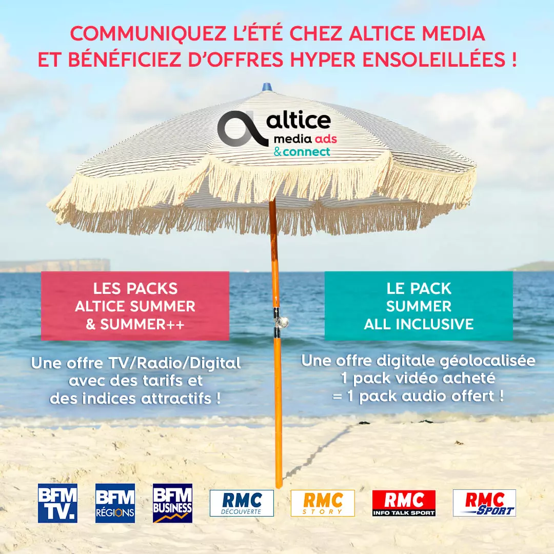 Offres estivales 2022 - Régie Altice Media