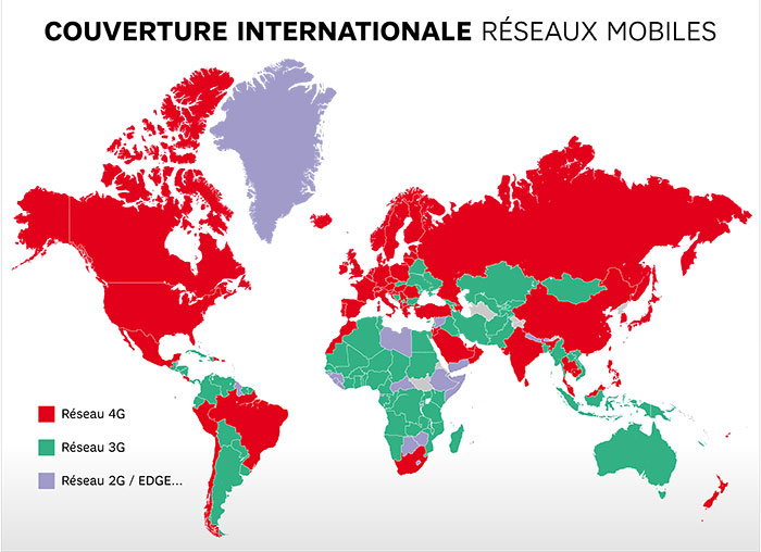 Forfait international, forfait mobile international - SFR Business